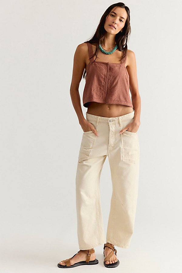 FREE PEOPLE Free People Nora Embroidered Top